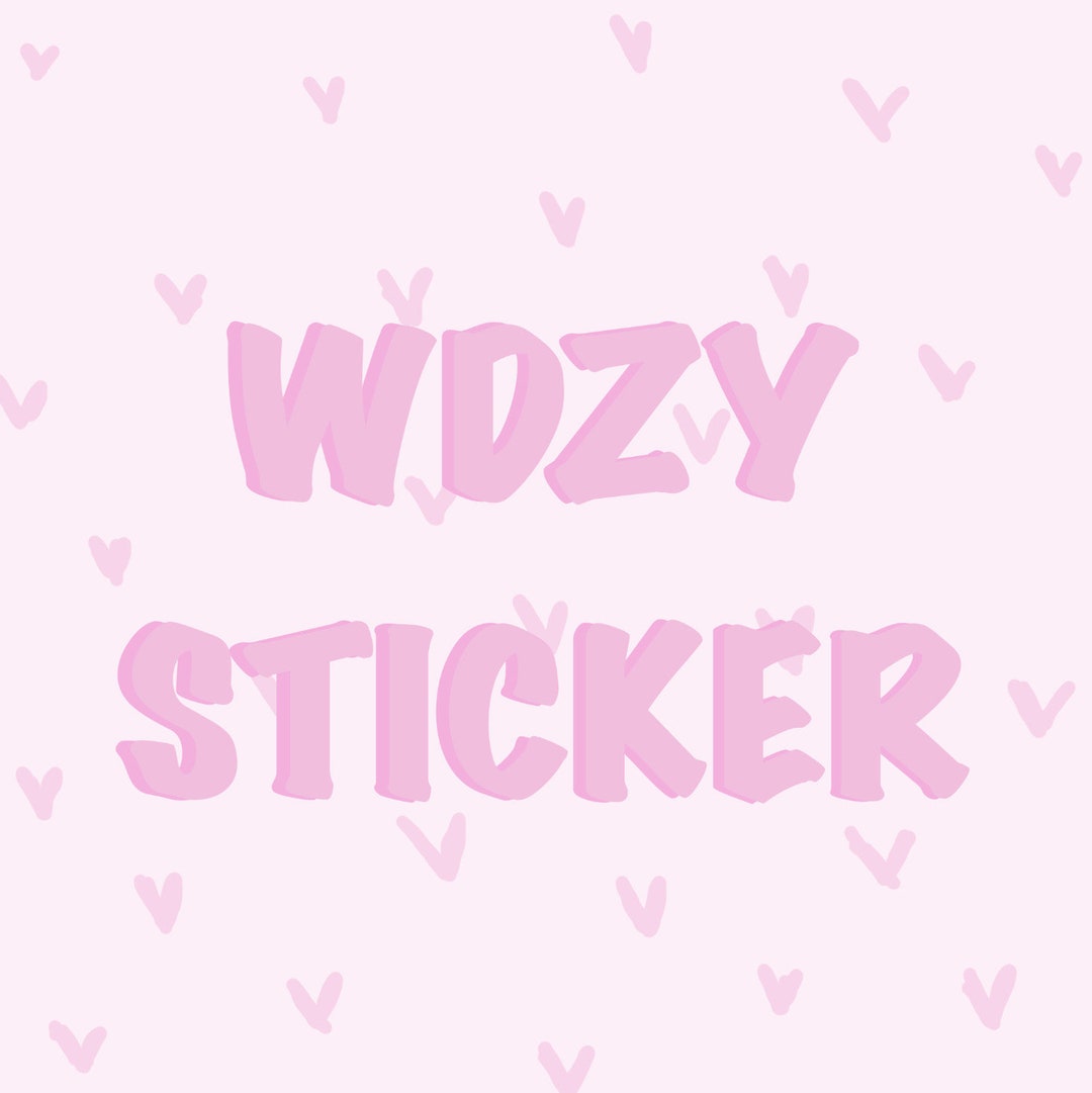 WDZY Stickers //WDZY Stickers//itzy Merch//wdzy Merch - Etsy