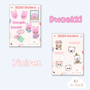 Stray Kids Stickers/stray Kids Skzoo Stickers/skzoo Stickers/stray Kids ...