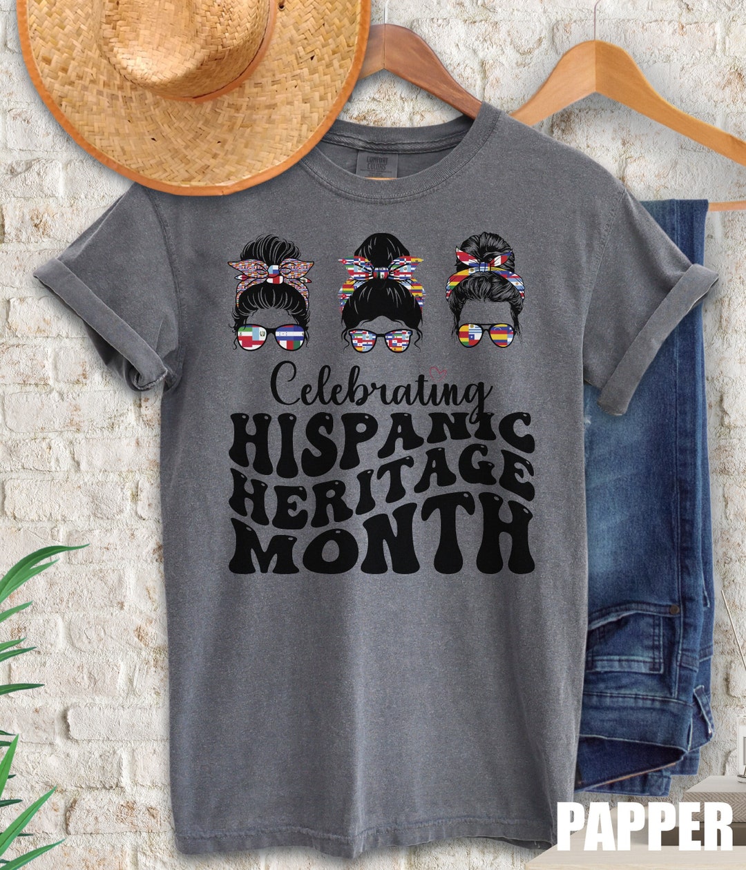 Hispanic Heritage Month Tshirt, Yo Soy Latina Independiente Regalos En ...