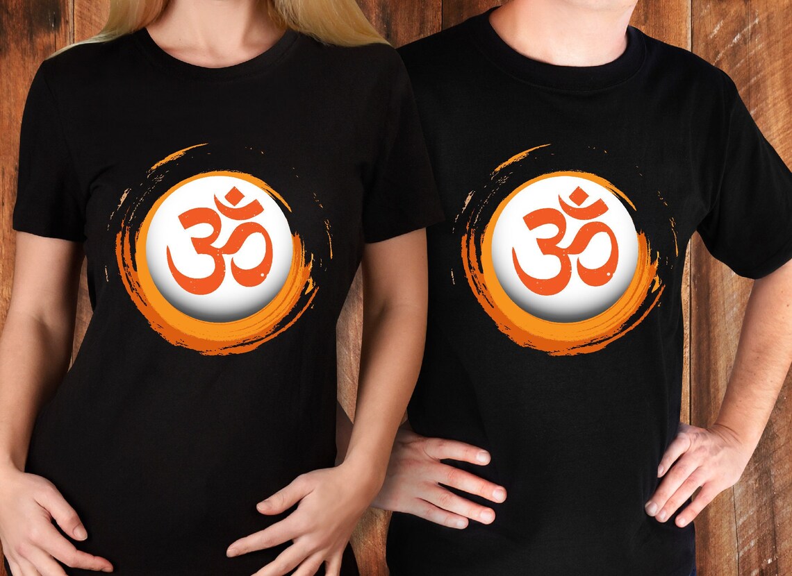 Om Symbol Om T-shirt Peace Yoga India Tee Om Mantra T-shirt - Etsy