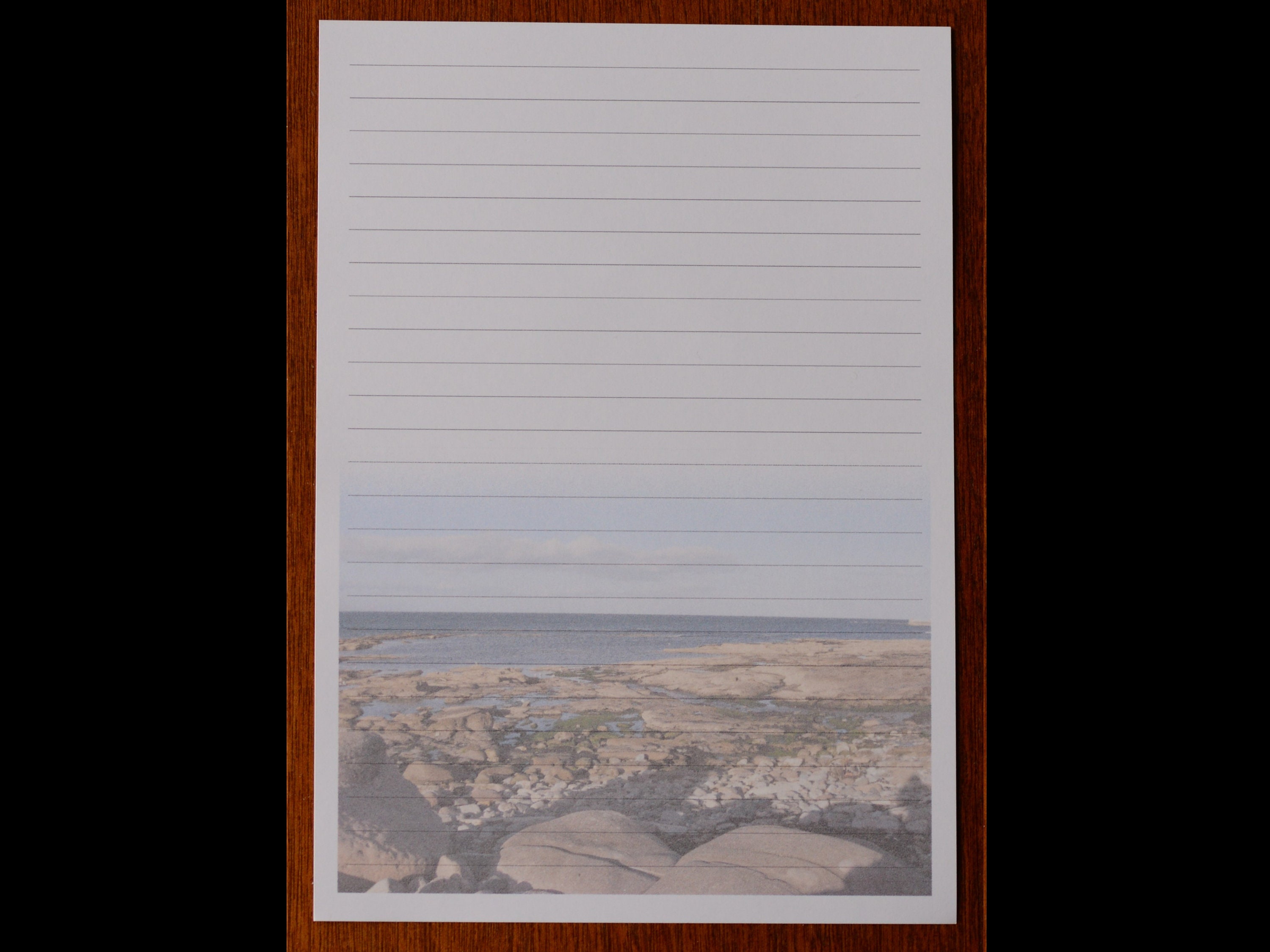 A5 Scenery Photo Writing Paper Lined/Plain Letter Set and | Etsy