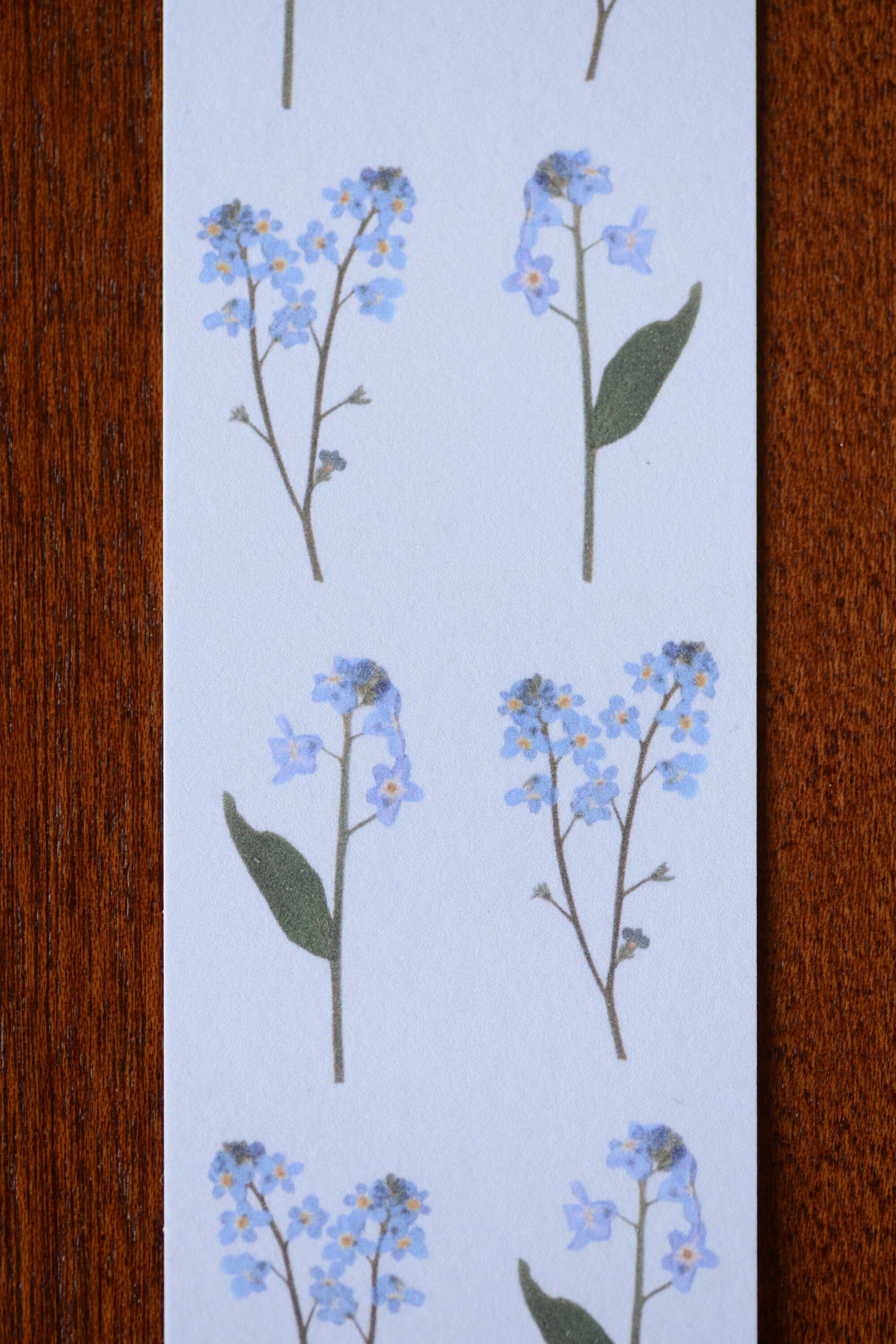 2/3/4x Bookmarks Forget Me Not Flower Print Picture Nature - Etsy