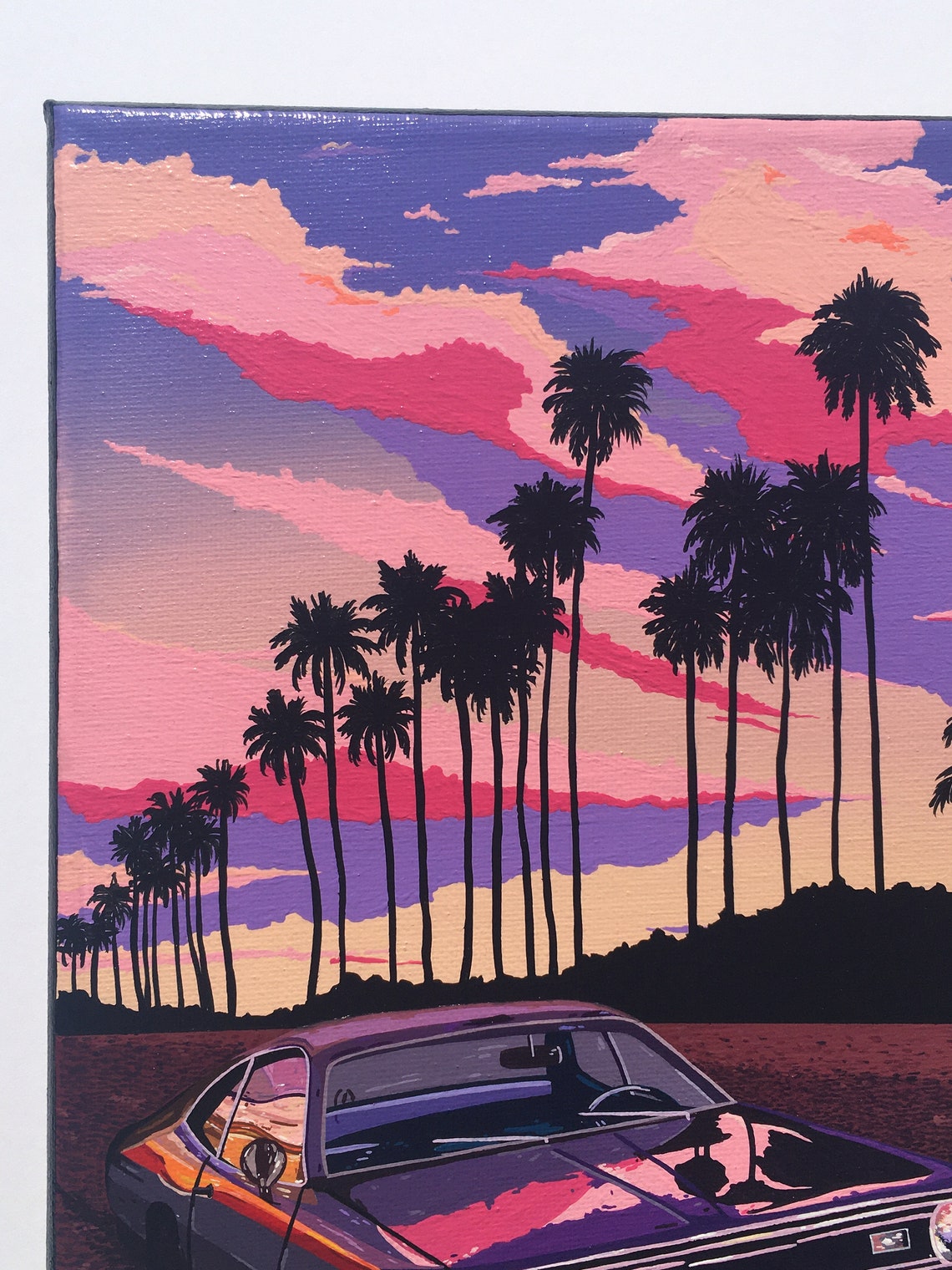 California Dreaming 10x10 California Art | Etsy