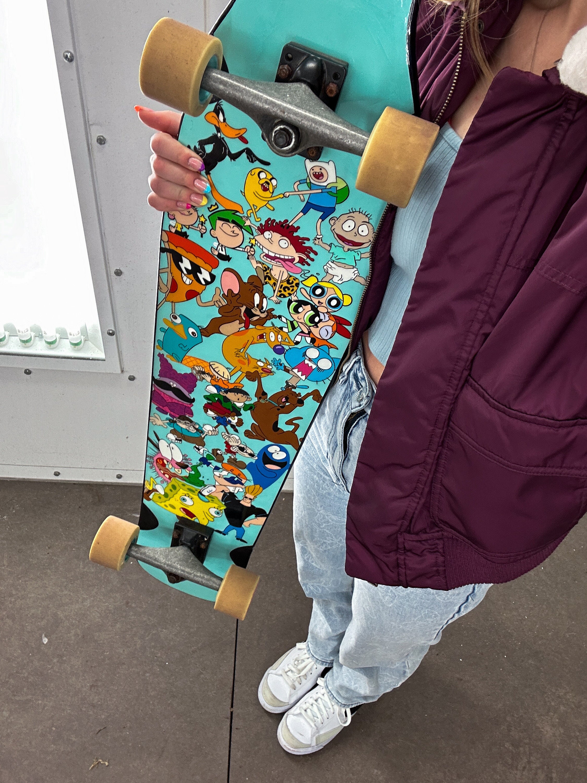 Hand Painted Longboard, Cruiser - Etsy