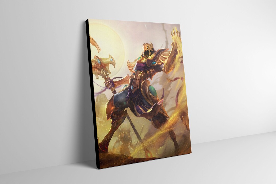 Azir LoL Leinwand Wandkunst ALLE SKINS LoL Azir Poster - Etsy.de