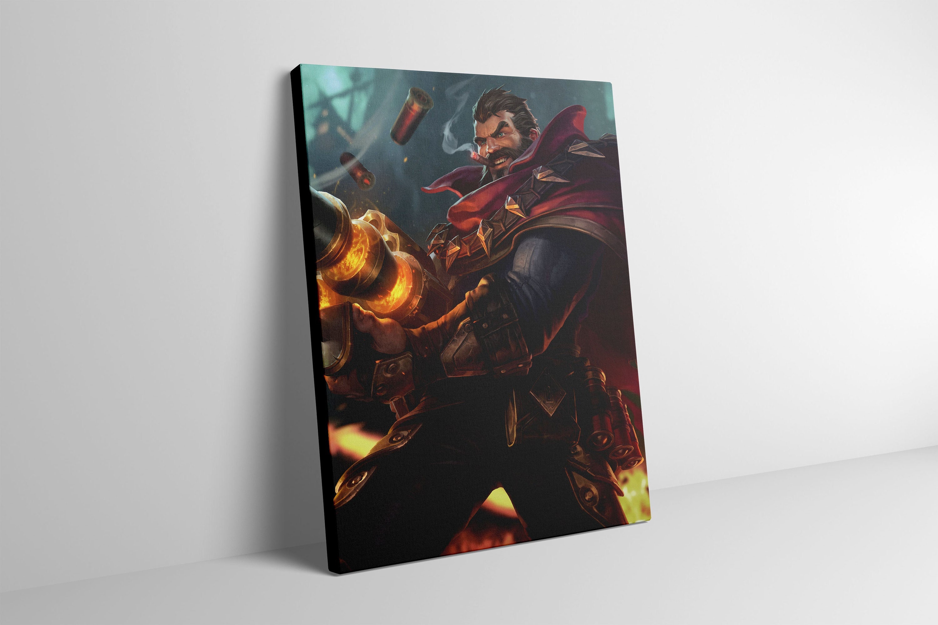 League Of Legends Graves Drawing