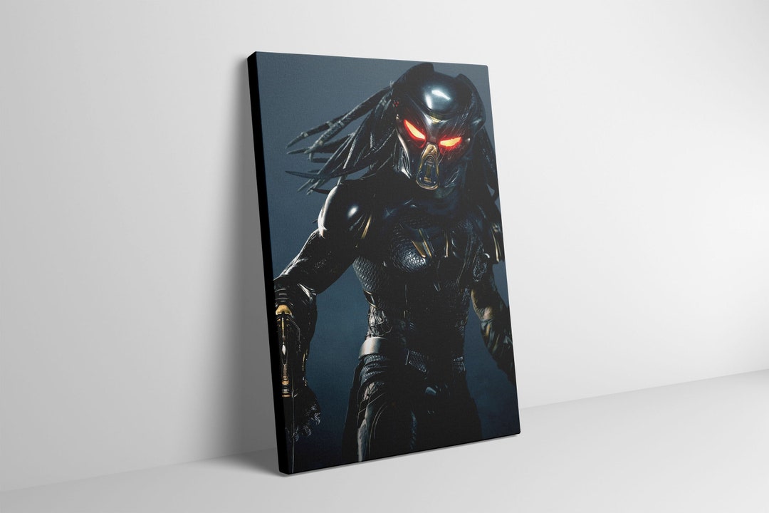 Predator Movie Poster Predator Canvas Print Predator Wall - Etsy