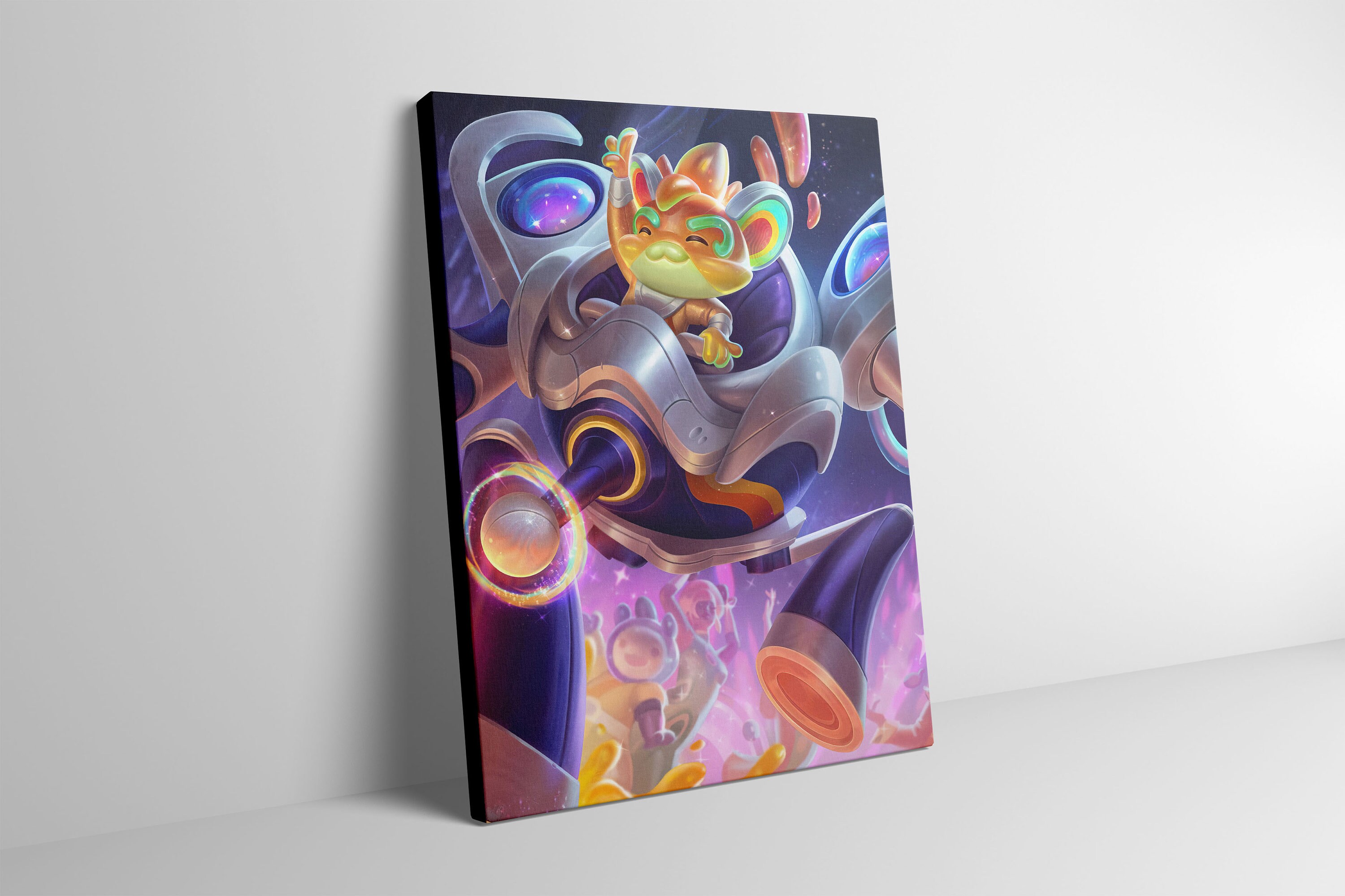 Super Galaxy Rumble Splash Art