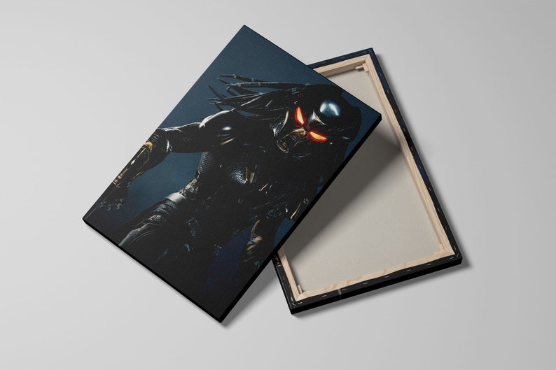 Predator Movie Poster Predator Canvas Print Predator Wall - Etsy