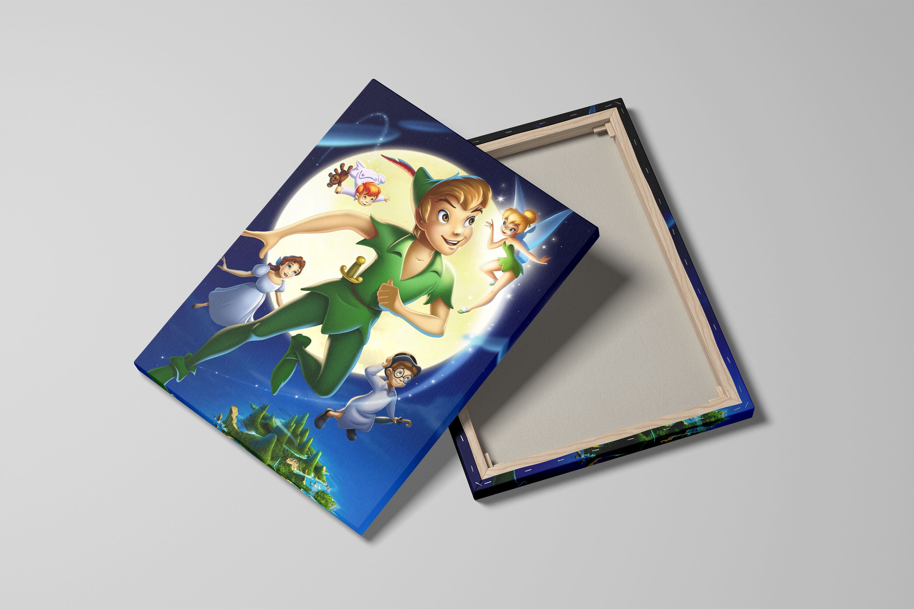 Peter Pan Canvas Wall Art Peter Pan Poster Peter Pan Print Peter Pan ...