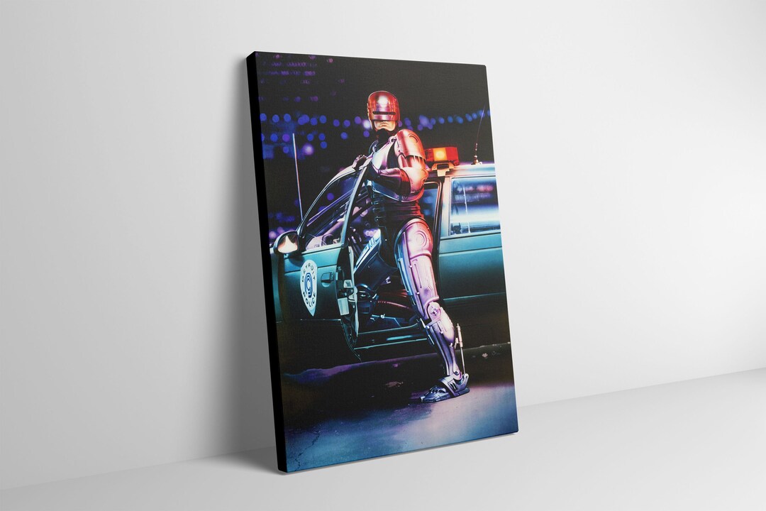 Robocop Movie Poster Robocop Canvas Print Robocop Wall Art - Etsy