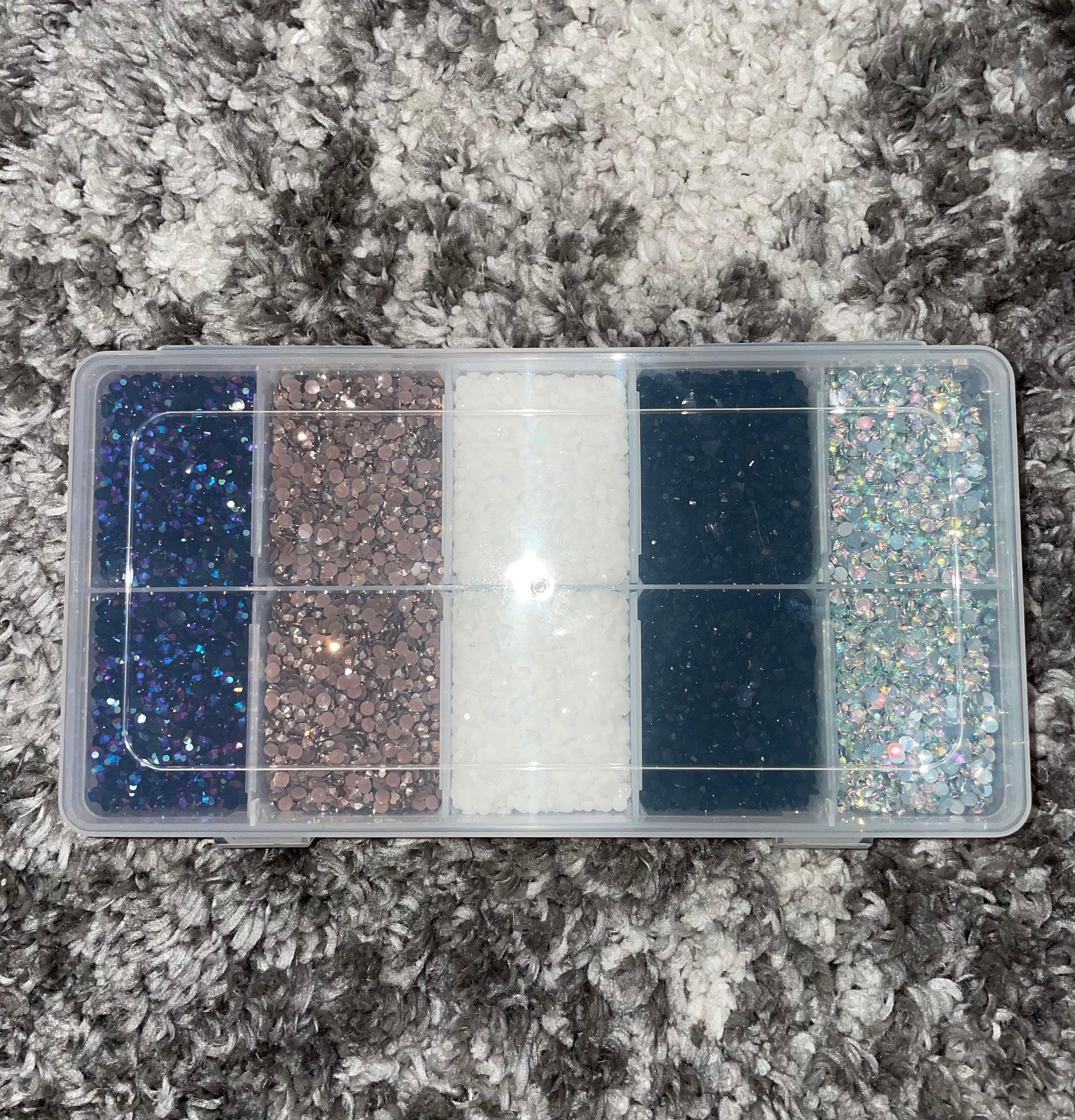 Rhinestone Kits Starter Kits Non Hot Fix Jelly AB Rhinestones Starter ...