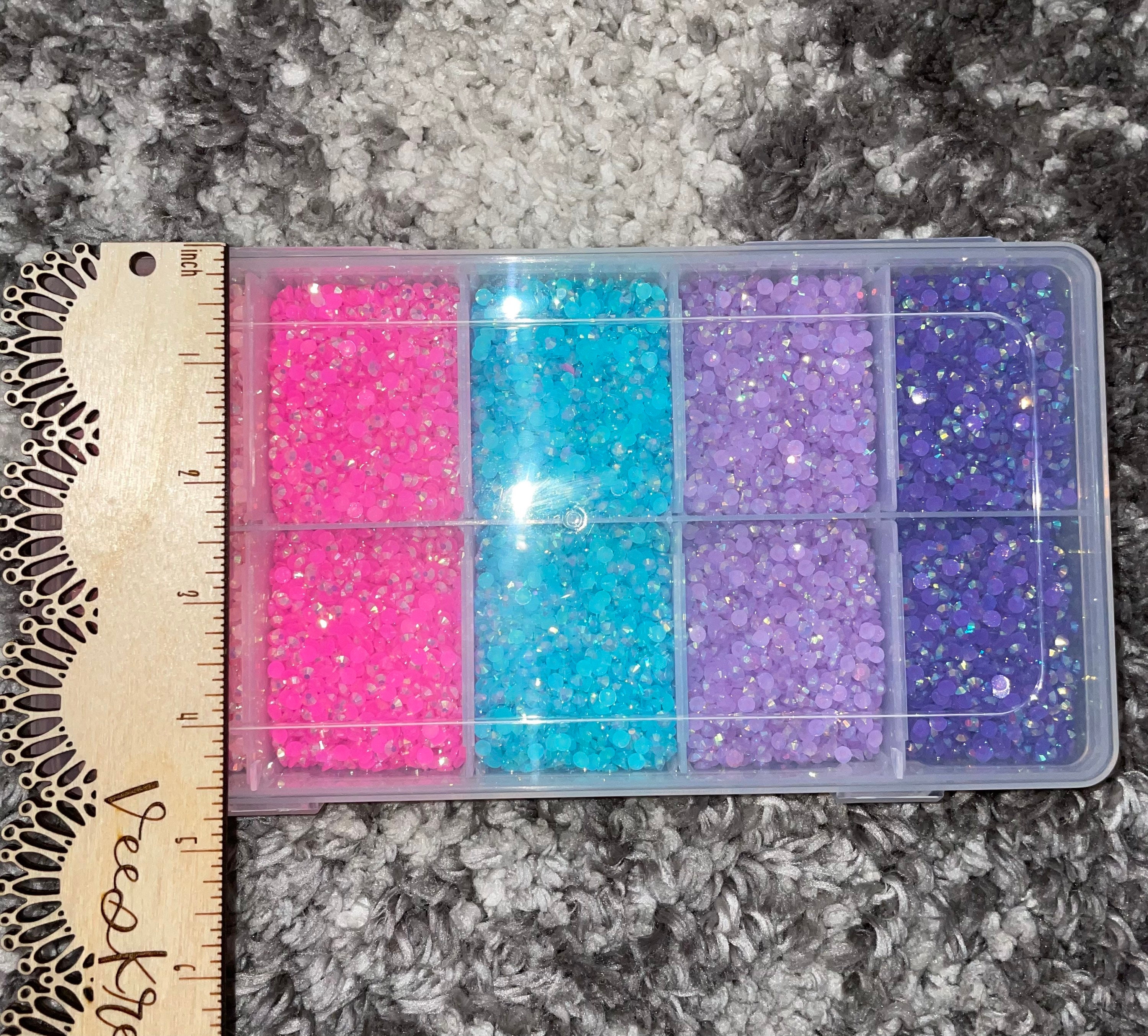 Rhinestone Kits Starter Kits Non Hot Fix Jelly AB Rhinestones Starter ...