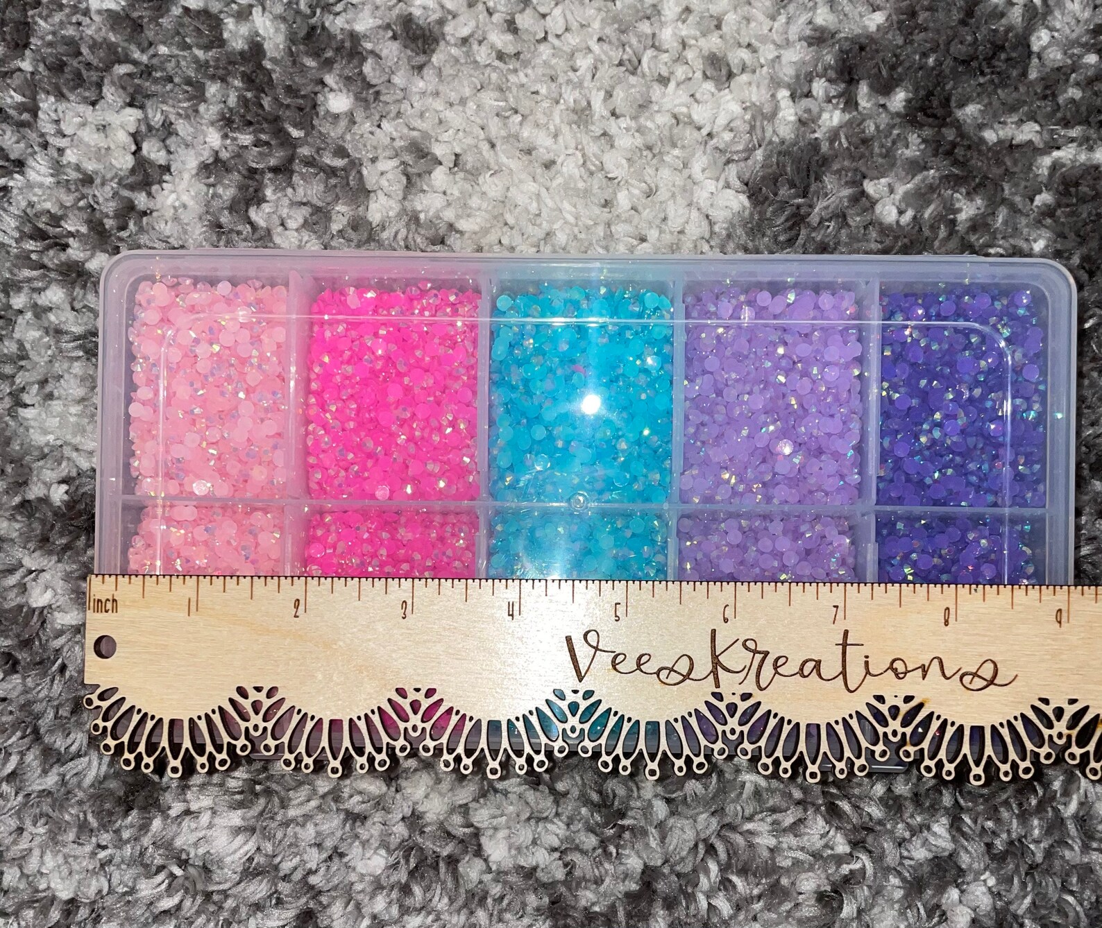 Rhinestone Kits Starter Kits Non Hot Fix Jelly AB Rhinestones Starter ...