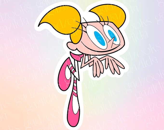 Nostalgic Cartoons, Dexter’s Laboratory Sticker, Dee Dee Dancing Sister ...