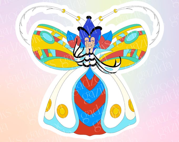 Nostalgic Cartoons, Thumbelina Sticker, Baby It’s the Beetle Ball Bride ...