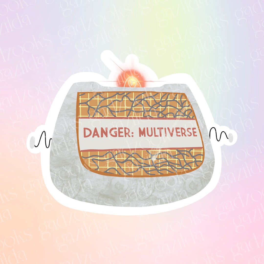 Cartoon Sticker, Marvel, Loki, Danger Multiverse, Stocking Stuffer ...