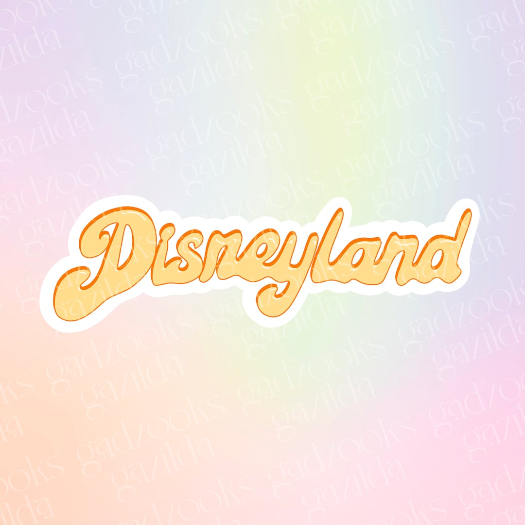 Disney Parks Sticker, DL Vintage Logo Honey, Stocking Stuffer, Unique ...