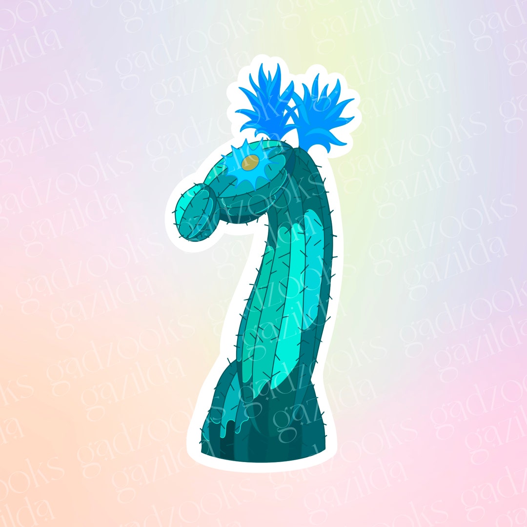 Cartoon Sticker, Emperors New Groove, Llama Cactus, Stocking Stuffer ...