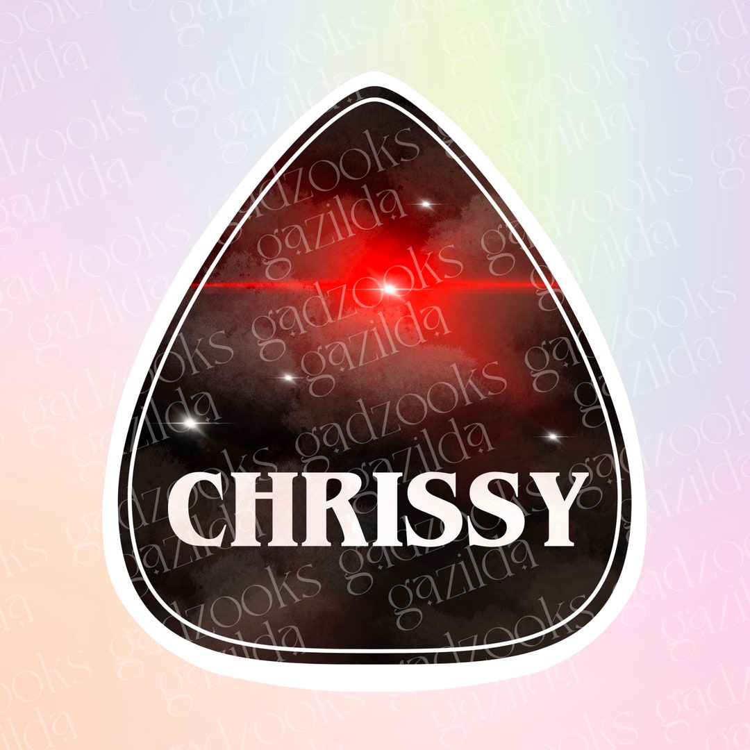 Stranger Things Chrissy Pick Sticker, Waterproof Vinyl Sticker ...