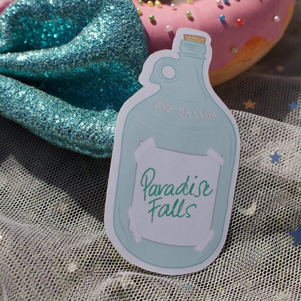 Paradise Falls up Jar - Etsy