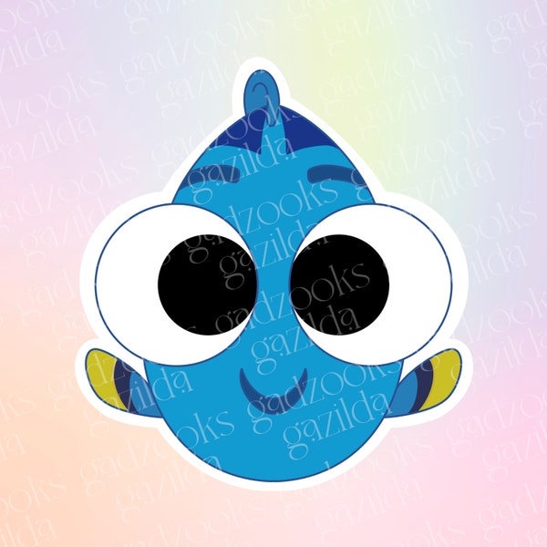 Nemo Birthday Sticker - Etsy