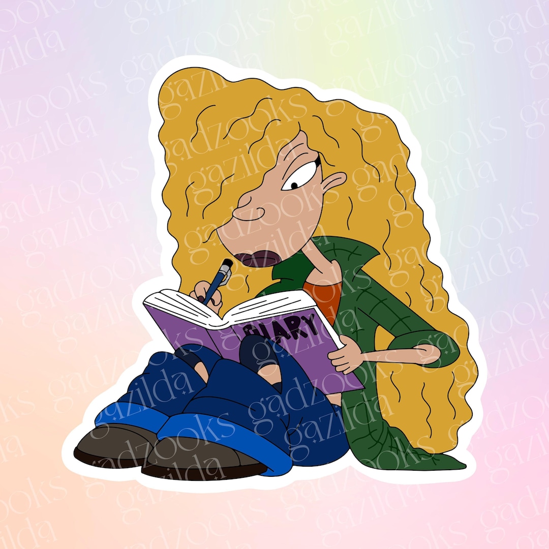 Wild Thornberry’s Sticker, Debbie Cool Sister, Hand-drawn Waterproof ...