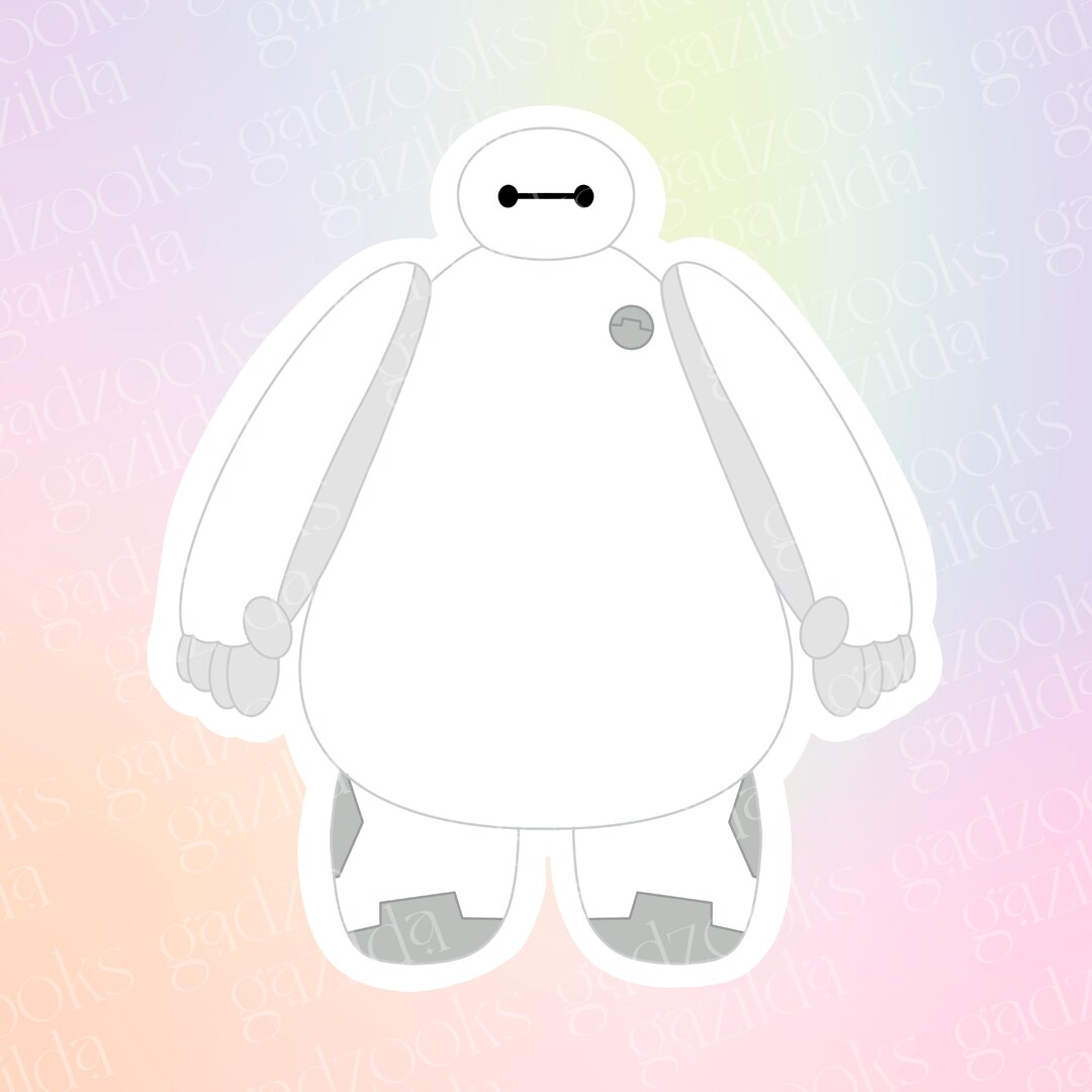 Pixar Movie, Big Hero Six Sticker, Bay Max Fluffy Marshmallow Nurse ...