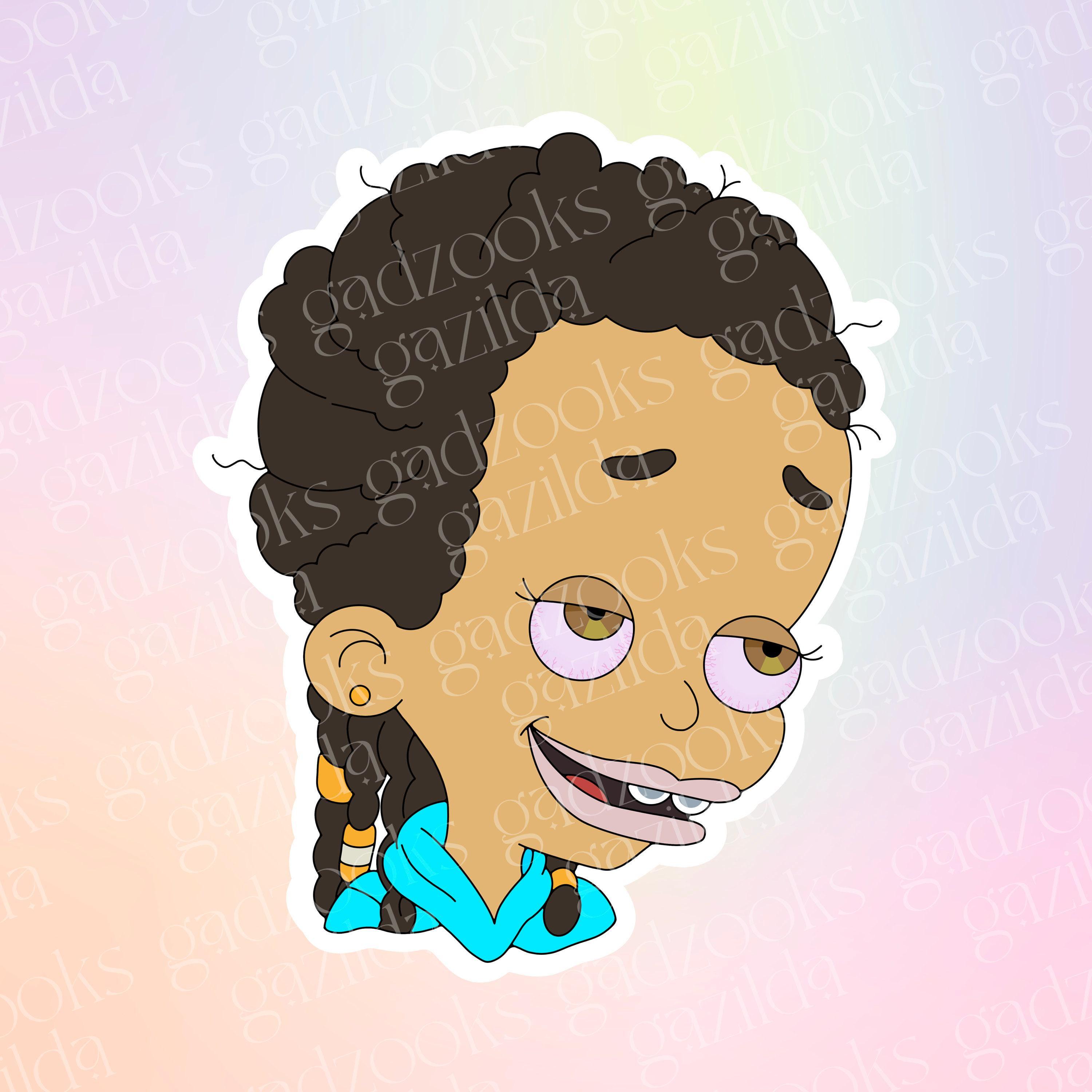 Big Mouth Sticker, Missy Hi…gh, Hand-drawn Waterproof Vinyl Sticker - Etsy