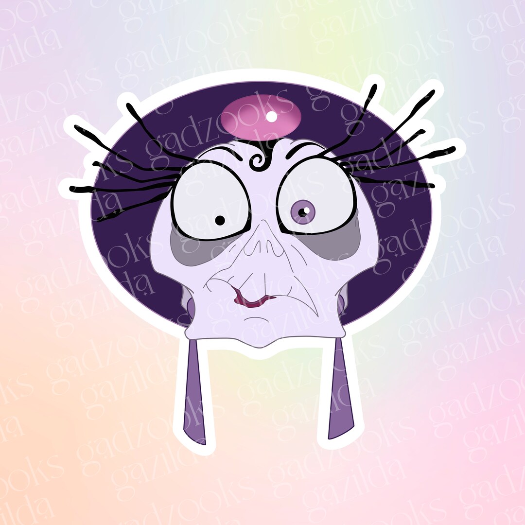 Emperor's New Groove Sticker, Yzma Evil Advisor, Waterproof Vinyl ...