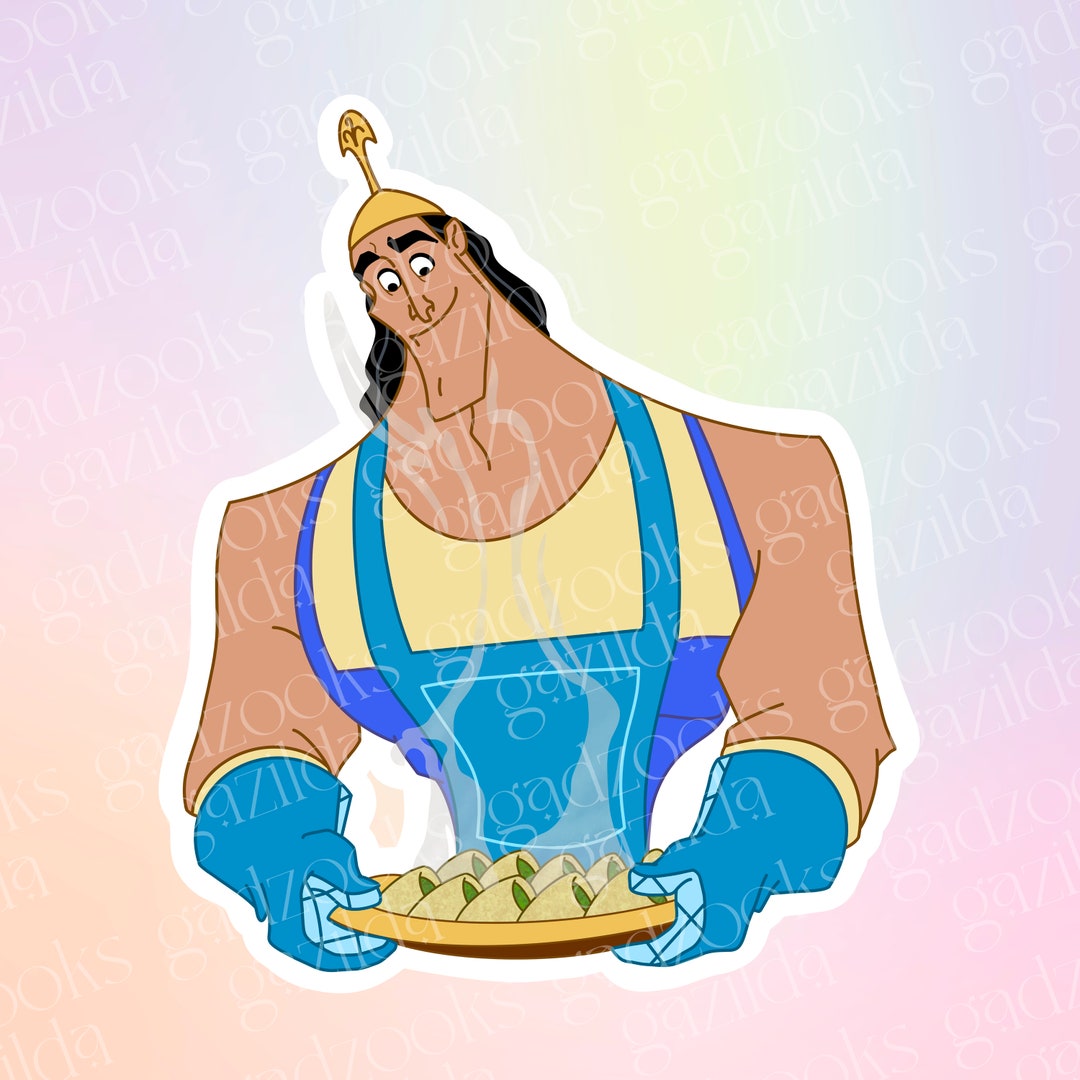 Emperor's New Groove Sticker, Kronk Spinach Puffs, Waterproof Vinyl ...