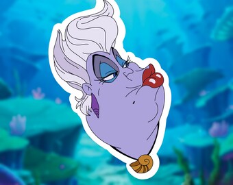 Disney Villain Ursula Sticker - Etsy