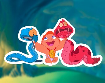 Baby Hercules Sticker - Etsy