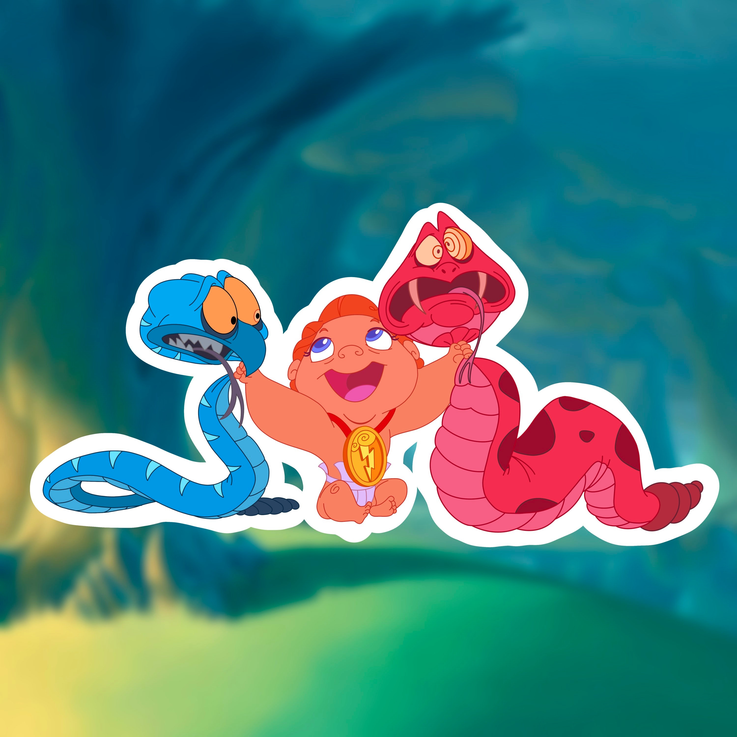 Strong Baby Cartoon