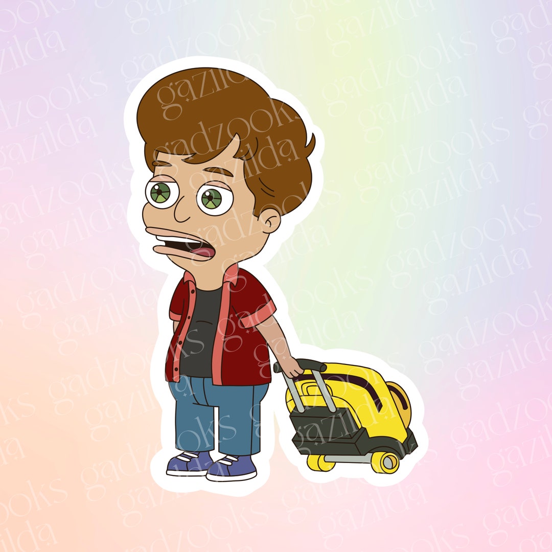 Big Mouth Sticker, Caleb Backpack, Stocking Stuffer, Unique Gift, Party ...
