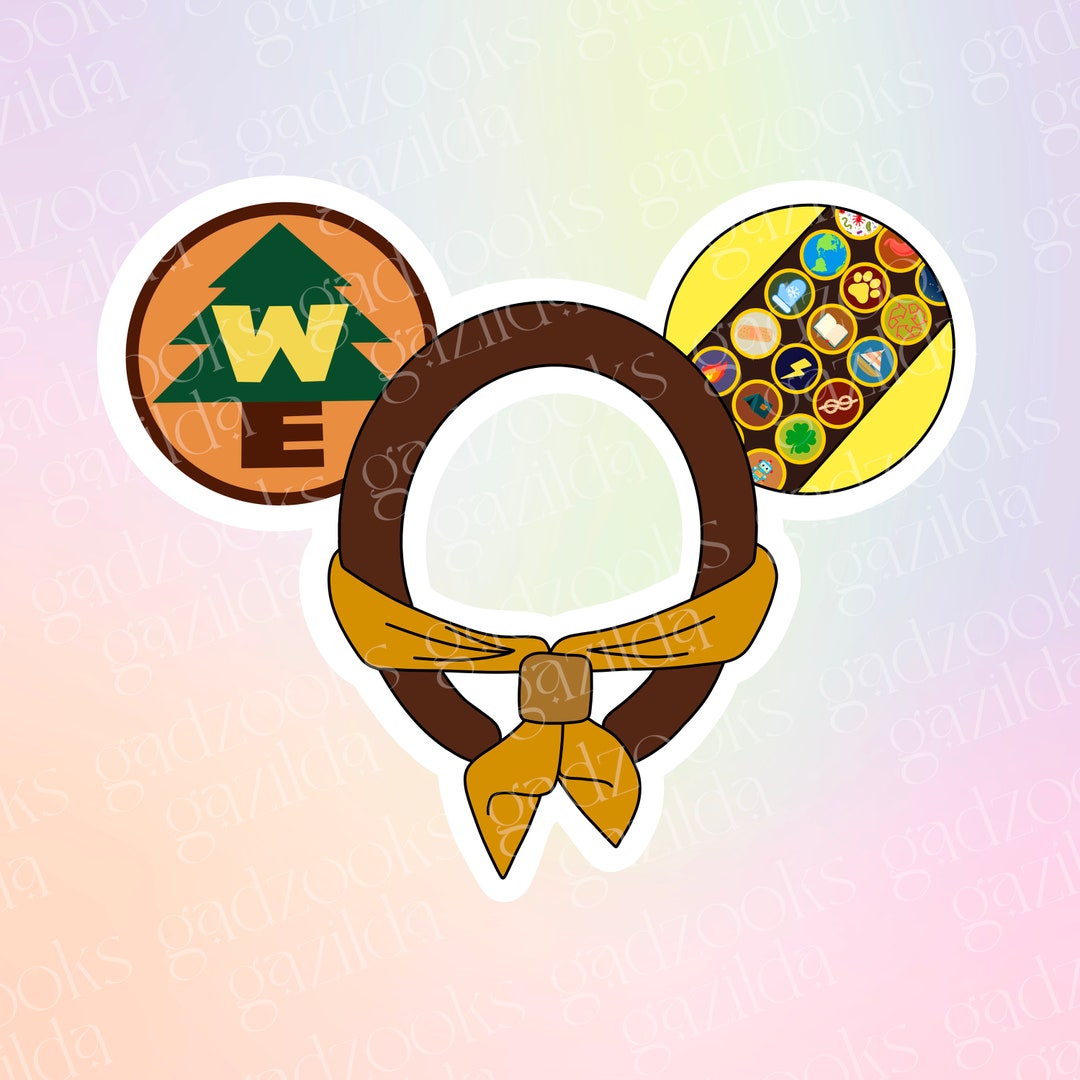 Cartoon Sticker, Pixar UP, Russel Ears, Stocking Stuffer, Unique Gift ...