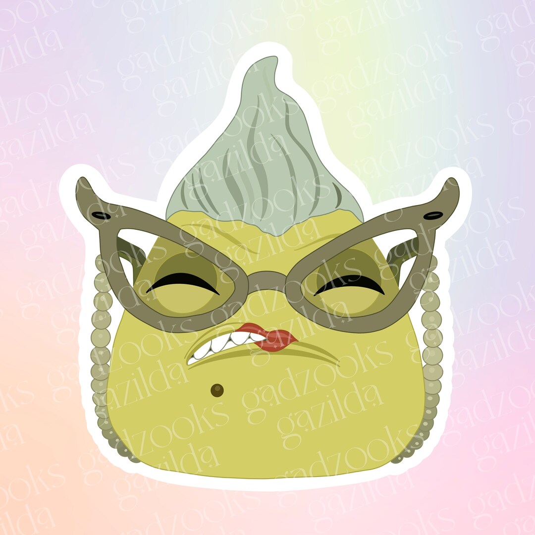 Monsters Inc Sticker, Roz 1 Always Watching, Waterproof Vinyl Sticker ...