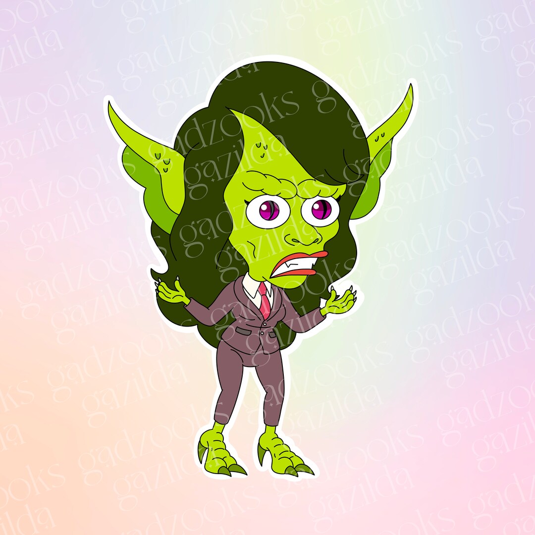 Big Mouth Sticker, Human Resources, Petra the Ambition Gremlin ...