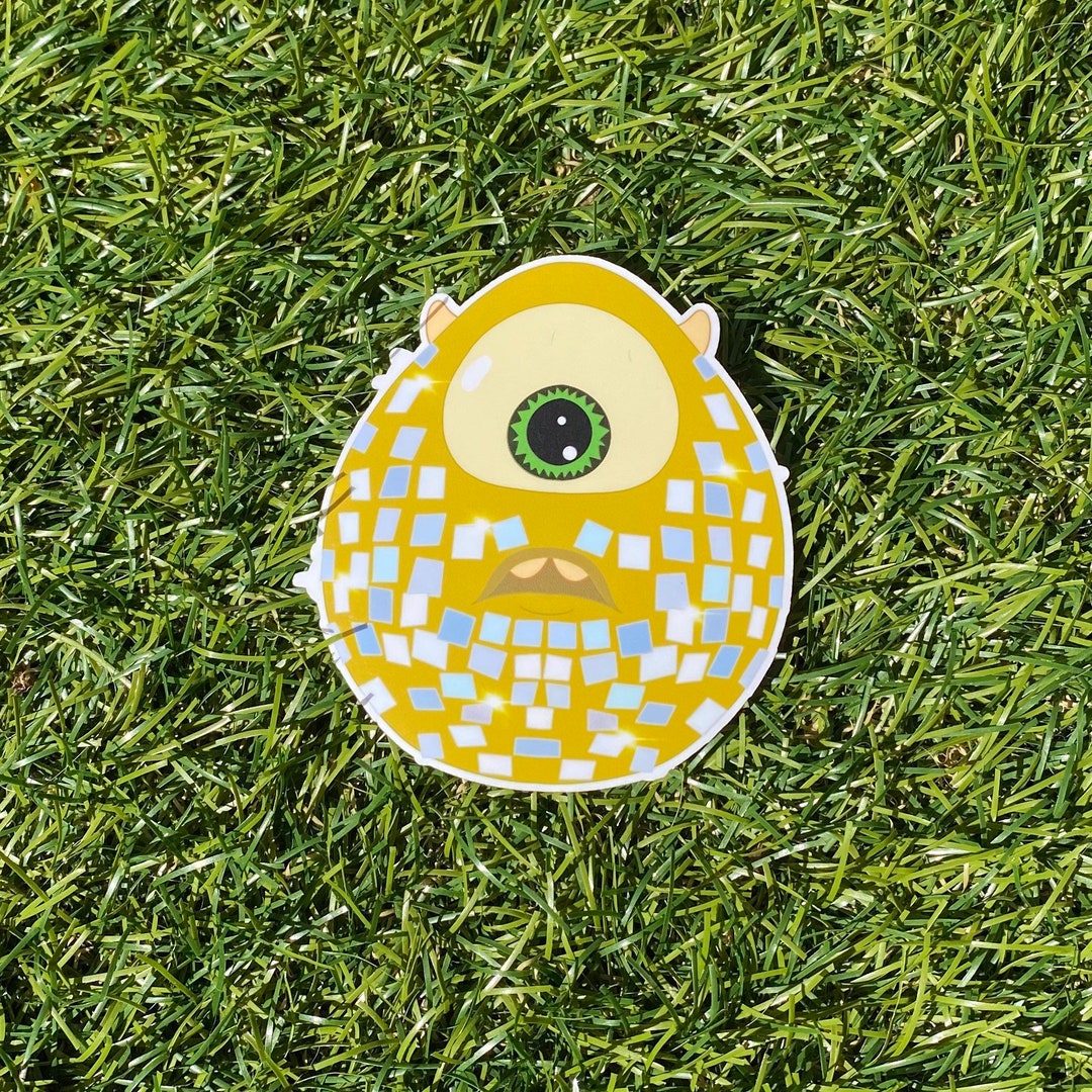 Magic Movies Sticker Monsters Inc Mike Disco - Etsy