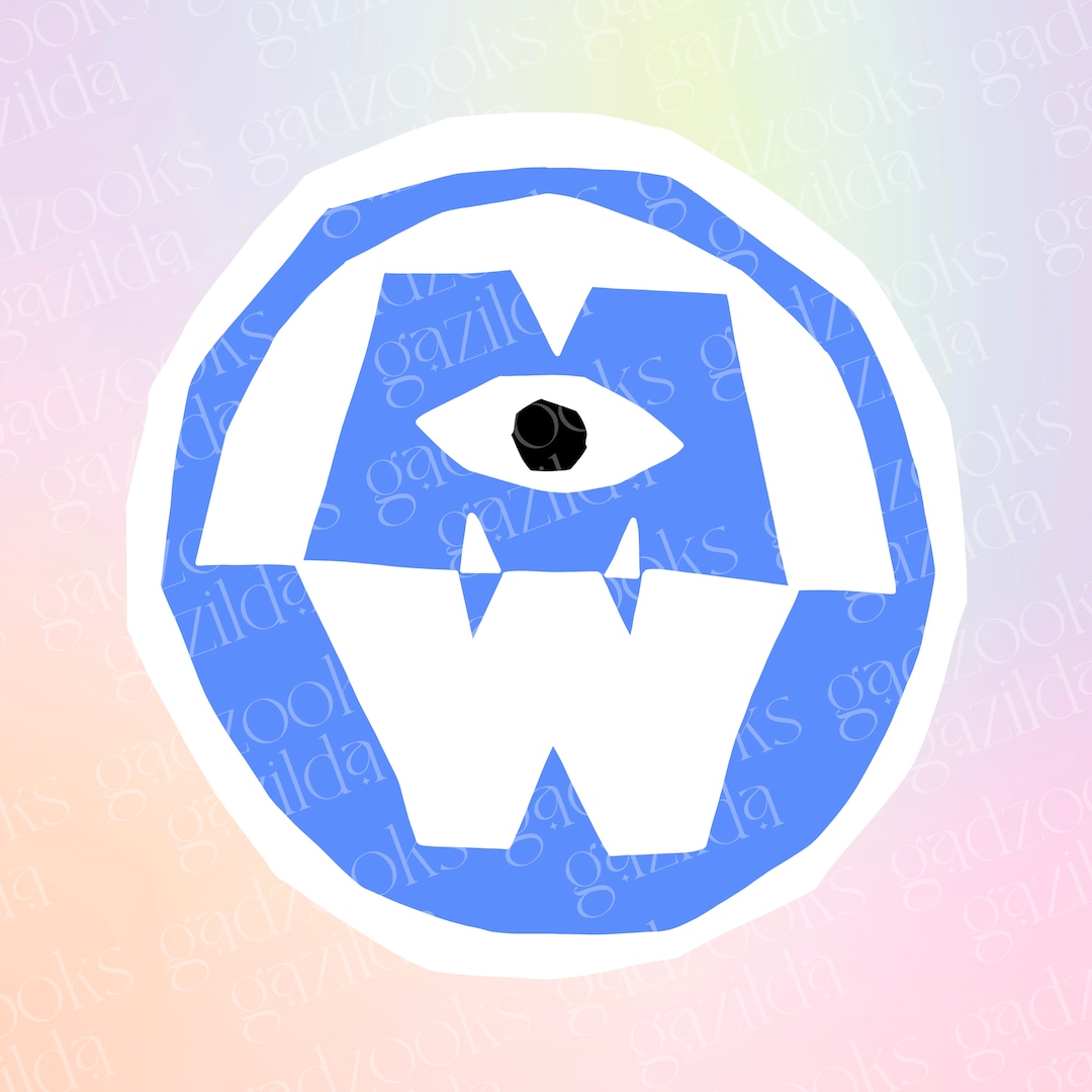 Monsters Inc Monsters at Work MIFT Team Sticker, Waterproof Vinyl ...