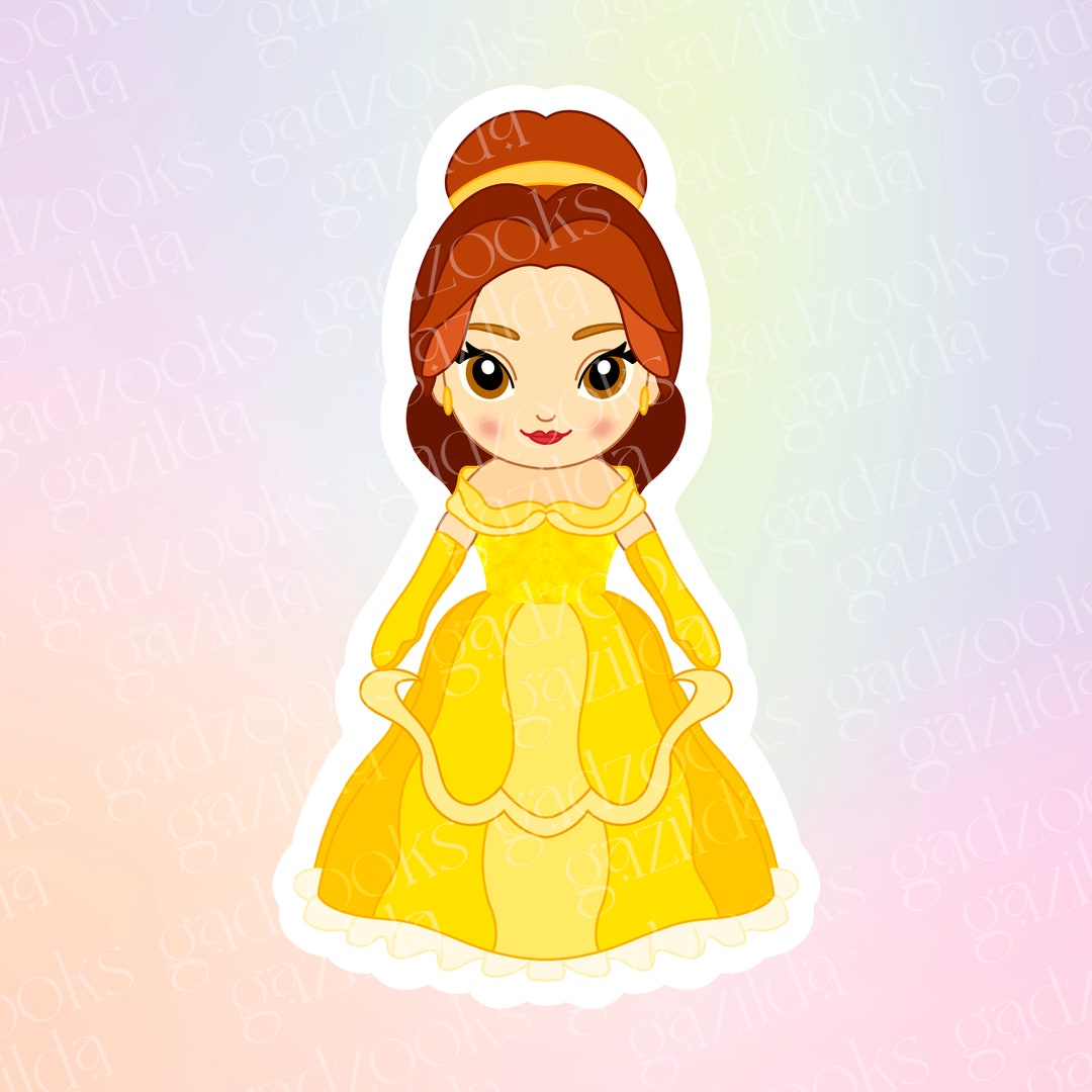 Magic Plush Disney Sticker, Character Plush Princess Belle, Stocking ...
