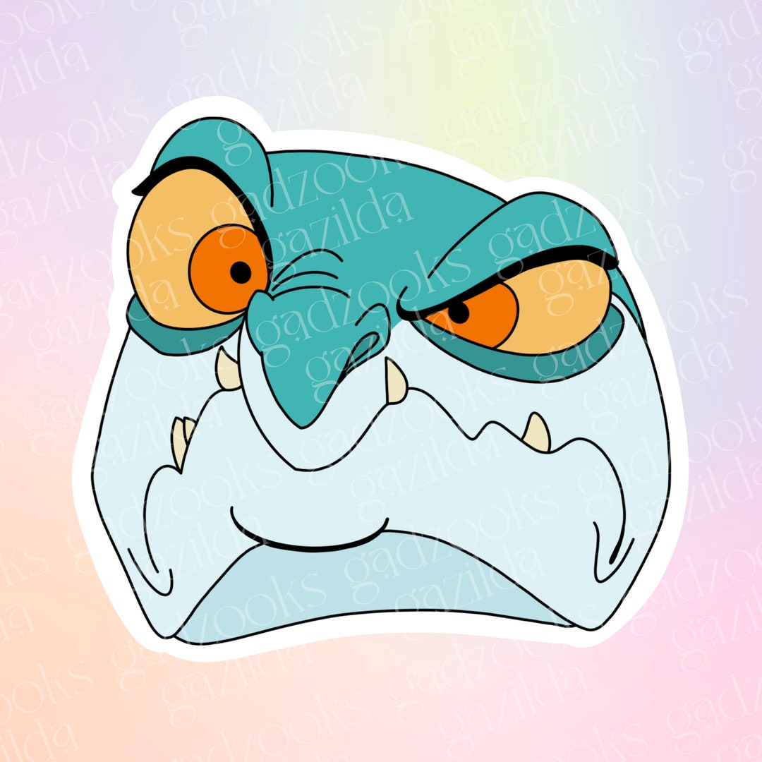 Disney Movie, Rescuers Down Under Sticker, Joanna Grumpy Lizard, Hand ...