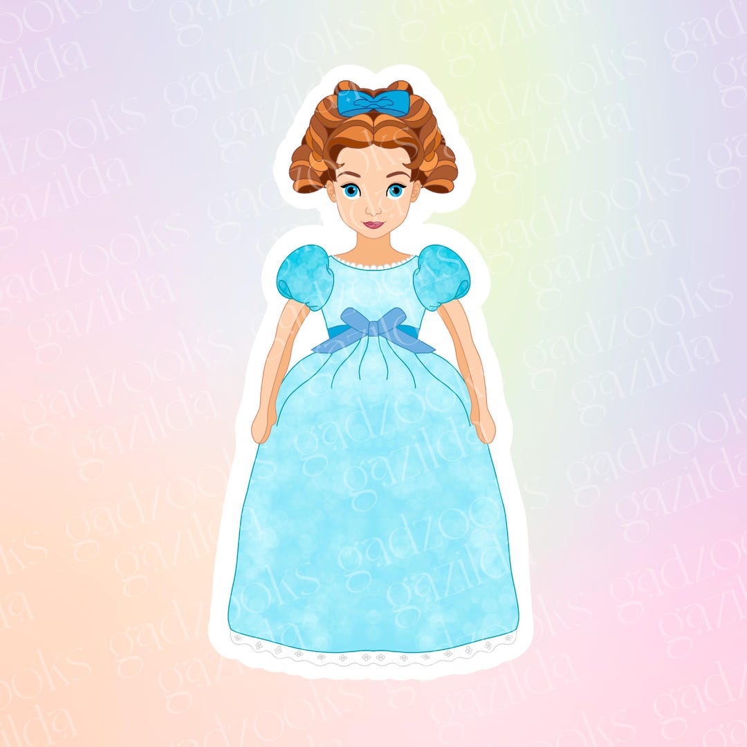 Magic Movie, Peter Pan Sticker, Wendy Plush, Hand-drawn, Waterproof ...