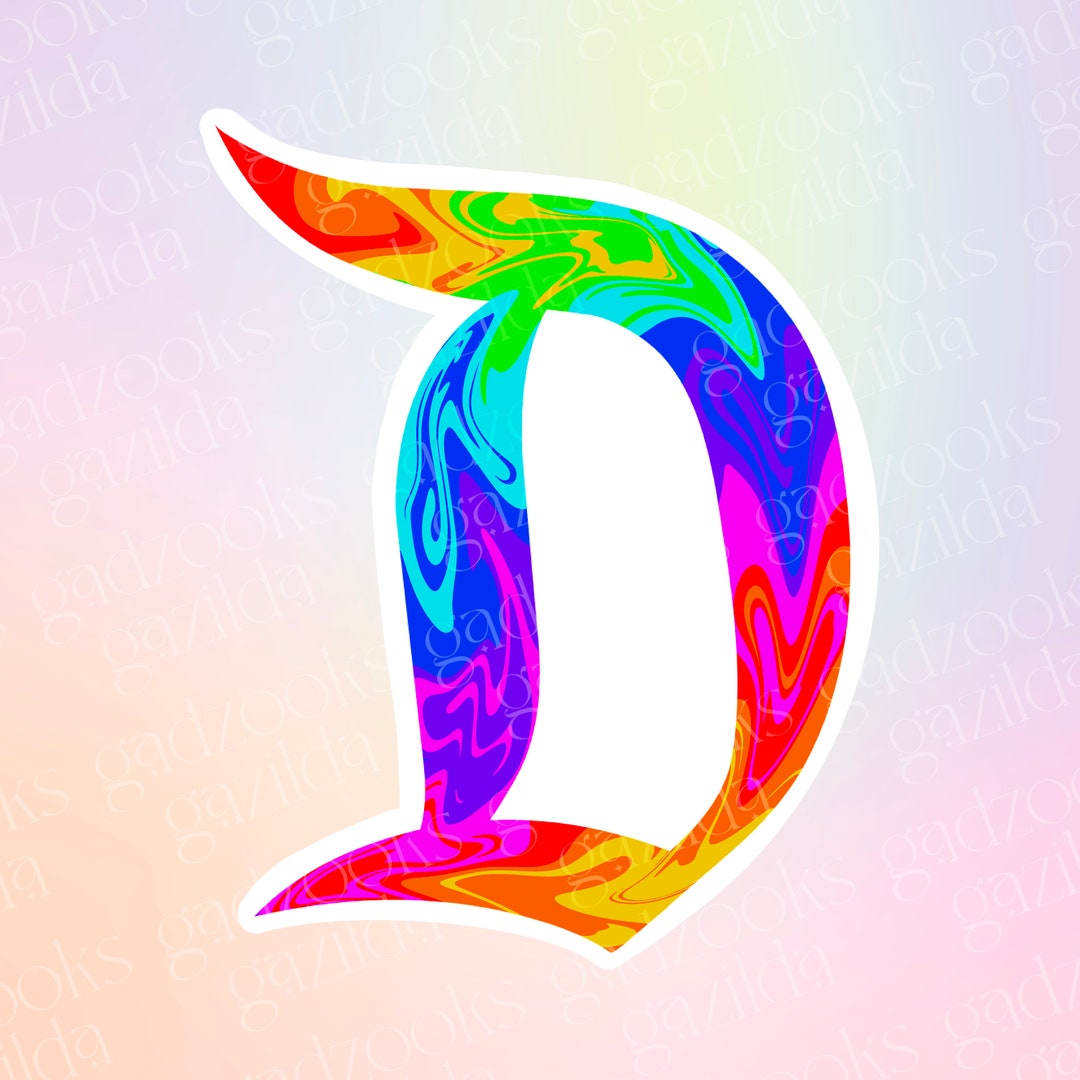 Magic Pride Sticker, LGBTQIA Swirl D, Waterproof Vinyl Sticker ...
