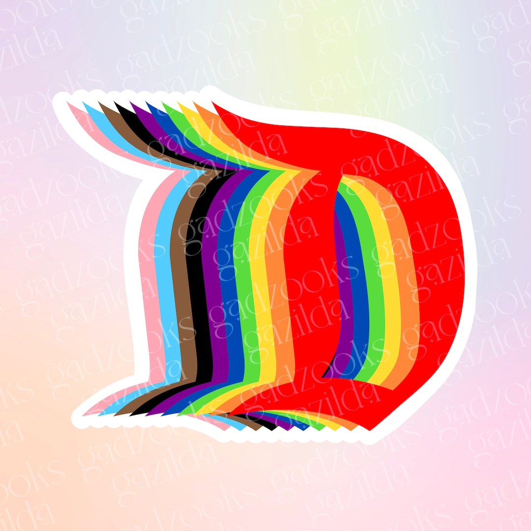 Magic Pride LGBTQIA D Progress Sticker, Waterproof Vinyl Sticker ...