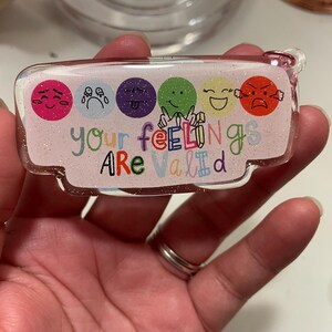 Lanyard/wristlet and Keychain Bundle With Mental Health Message - Etsy