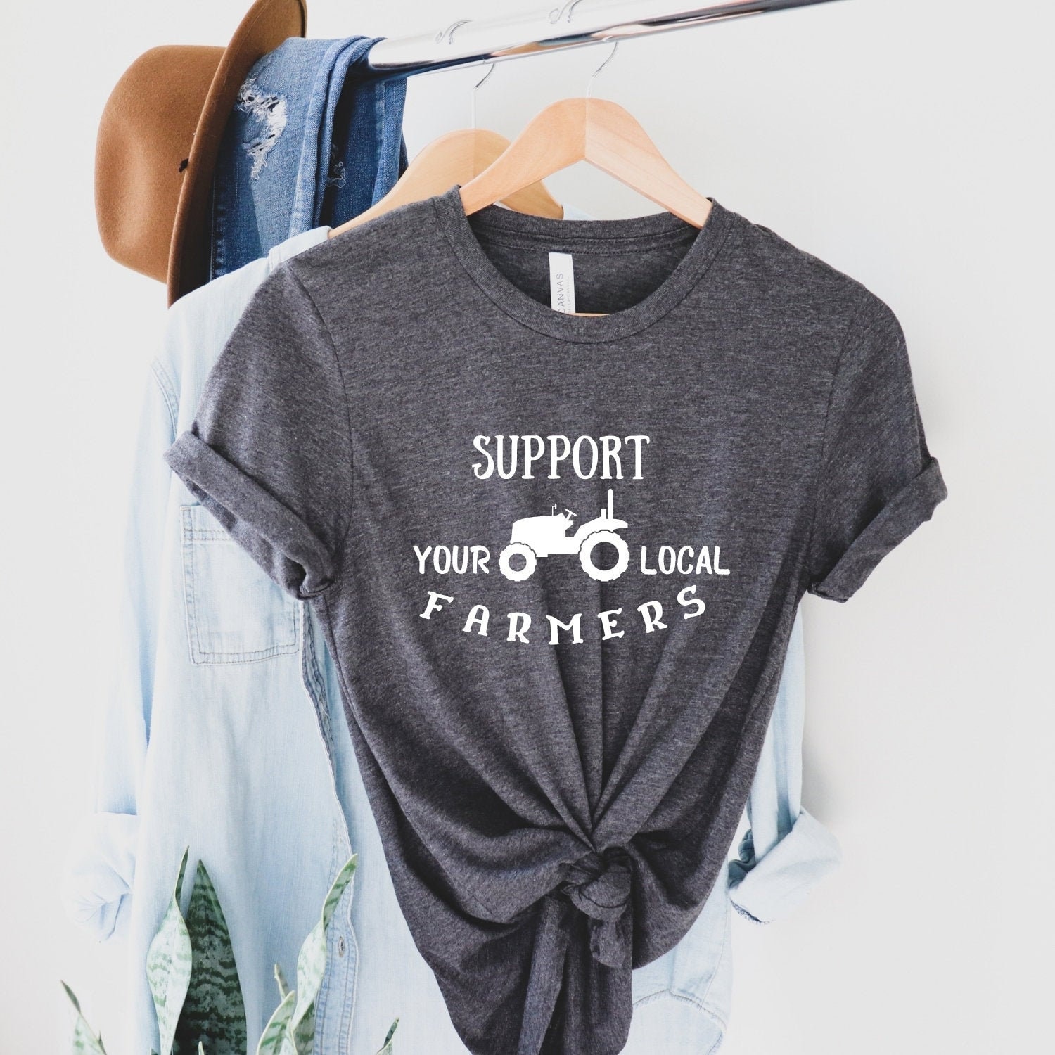 Support Your Local Farmers Shirt Farmer Shirt Farmers Market Etsy