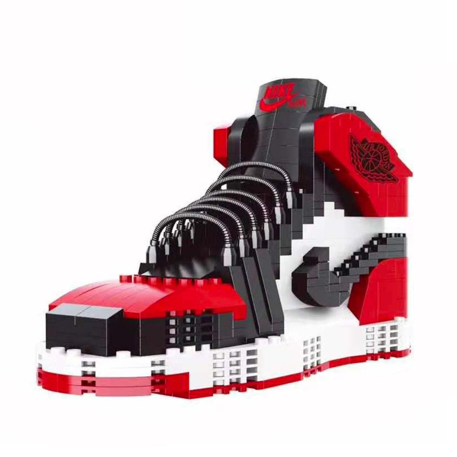 Brand New Bred Toe Air Jordan 1 Sneakers Lego Building Blocks | Etsy