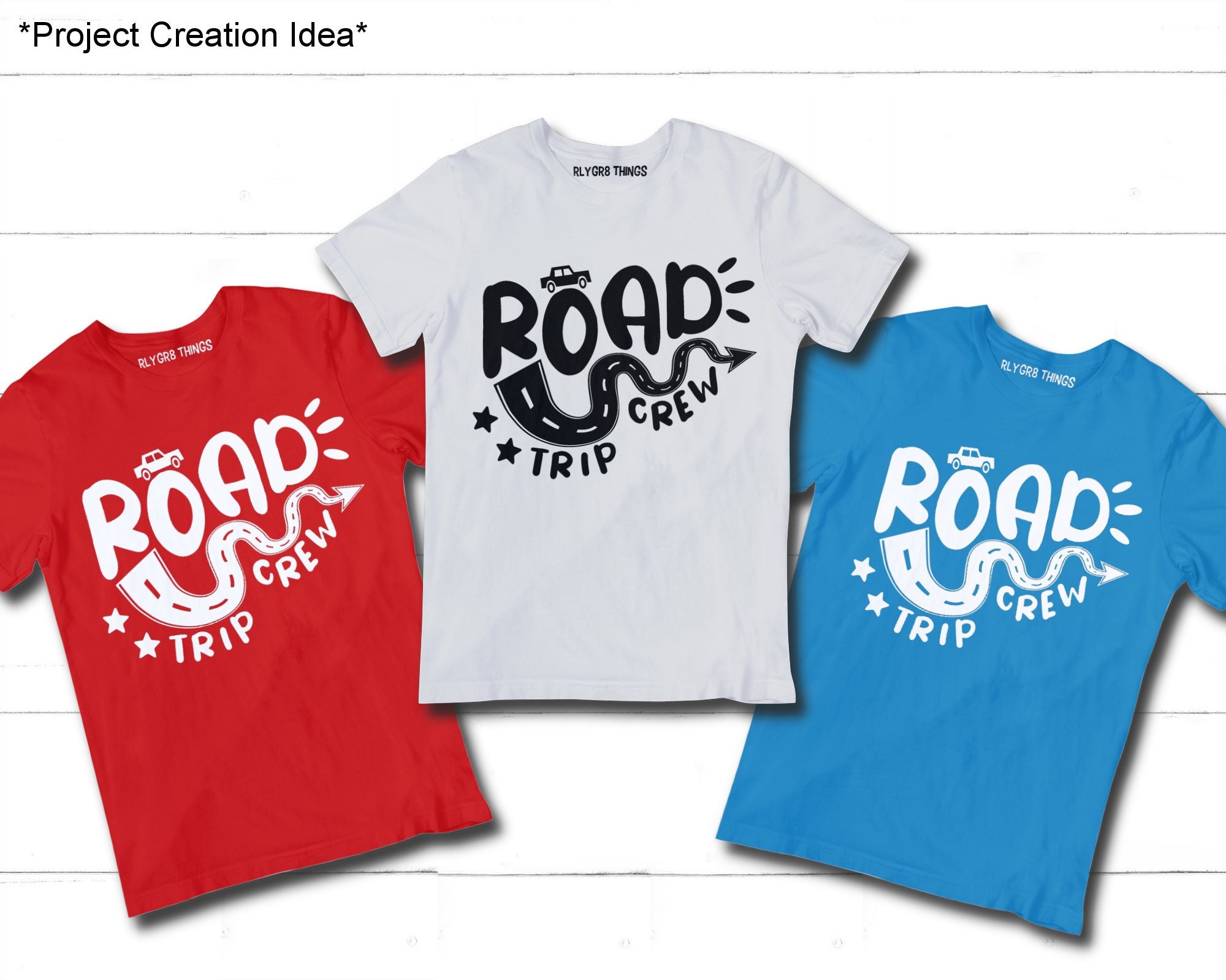 Road Trip Crew Summer Trip Shirt Svg Summer Vacation Svg | Etsy