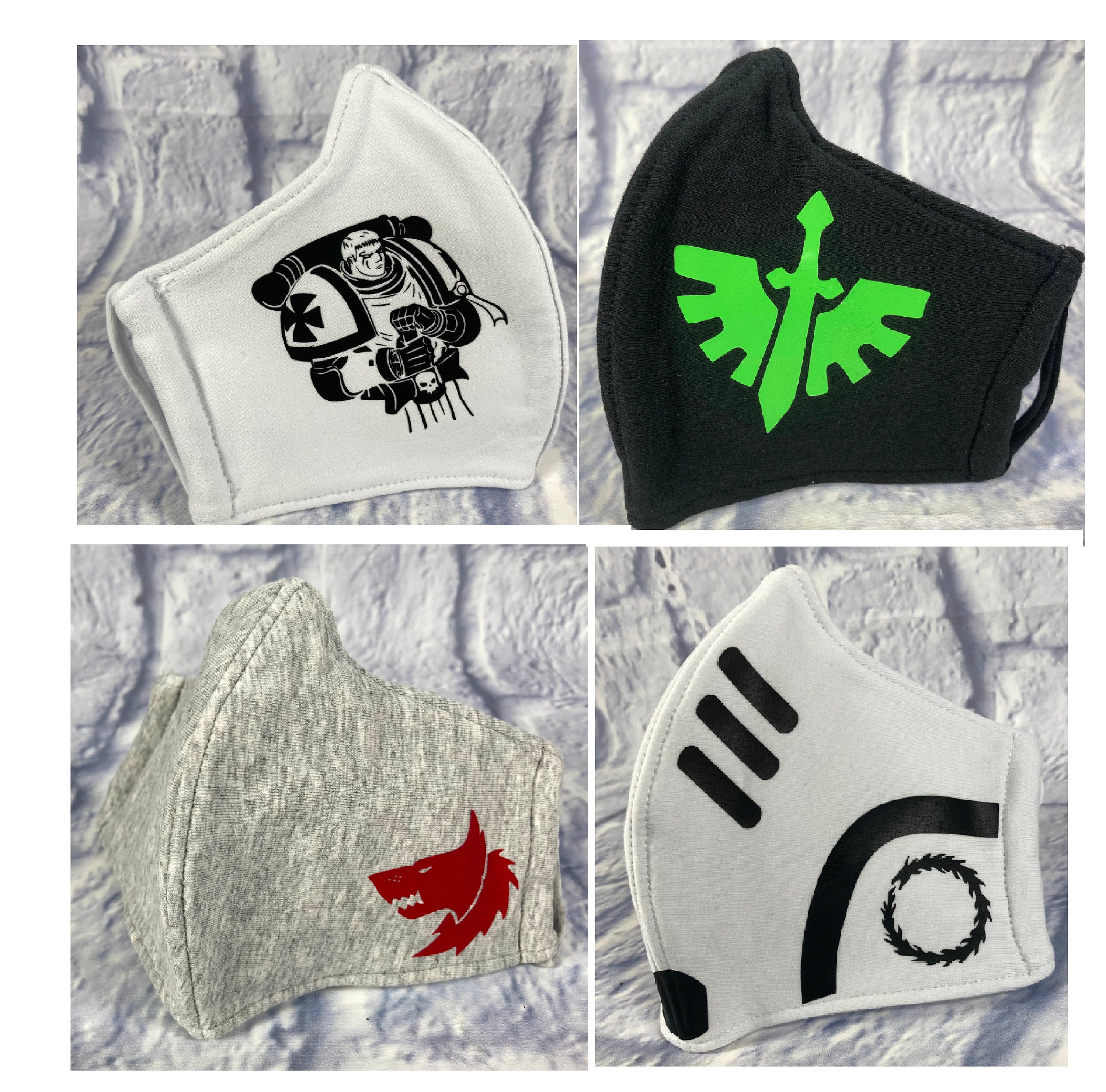 Video game mask Gamer mask gaming mask 3ply Premium cloth | Etsy